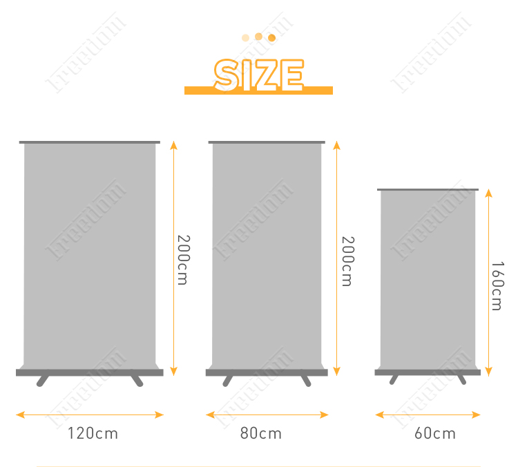 Custom Design Deluxe Pull Up Banner Portable Retractable Banner Stand ...